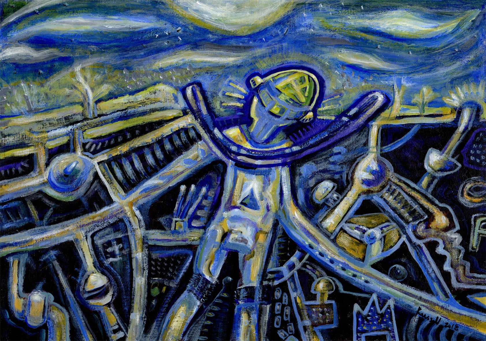 xristo artworks – Artwork of Christopher Russell ©1980 – 2024